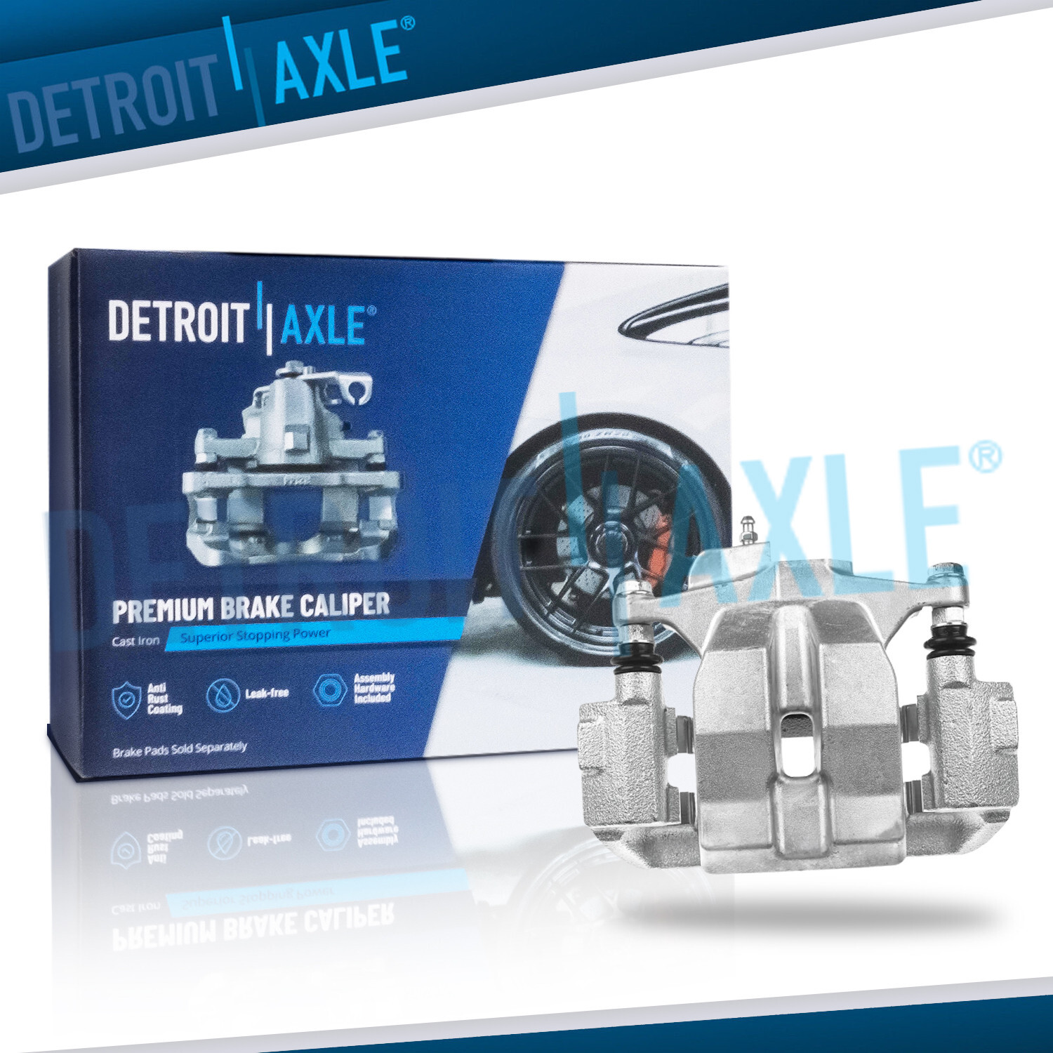 Rear Left Driver Side Disc Brake Caliper w/ Bracket for 2012-2017 ...