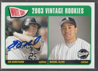 JOE BORCHARD 2003 Upper Deck Vintage #224 White Sox TTM/IP Signed ...