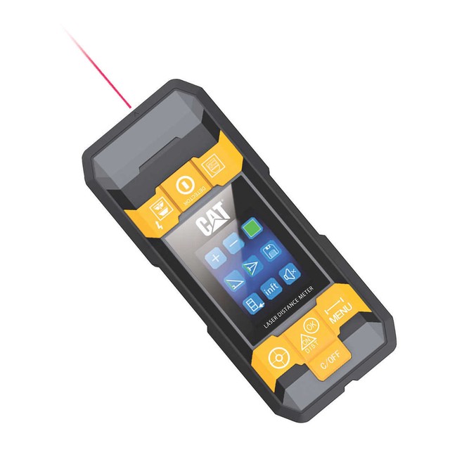 CAT 4-in-1 Rechargeable Stud Finder & Laser Distance Measure Digital ...