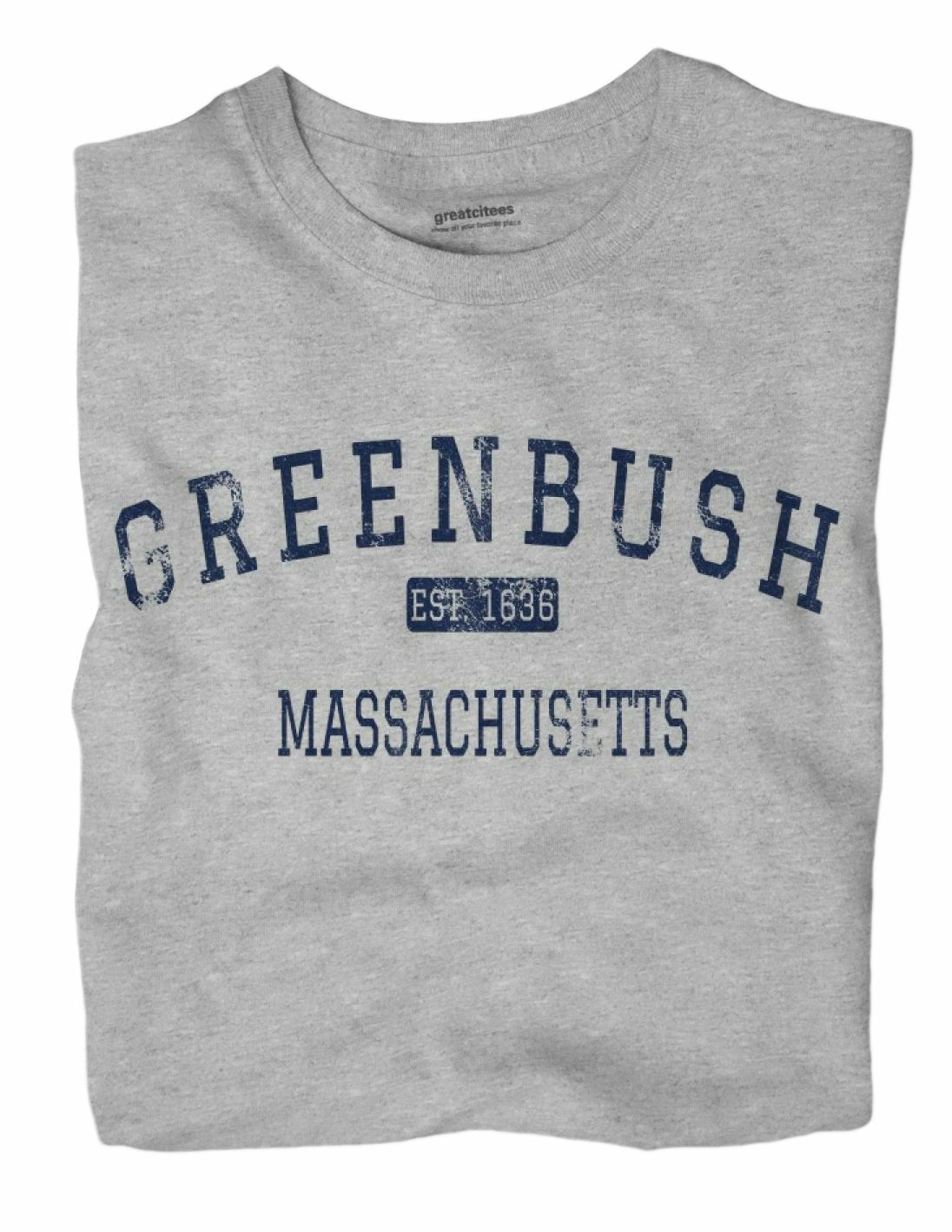 Greenbush Massachusetts MA T-Shirt EST | eBay