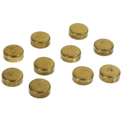 ELGIN 9/16" .571" PLC-48B BRASS Deep Cup Engine Expansion Freeze Plugs ...