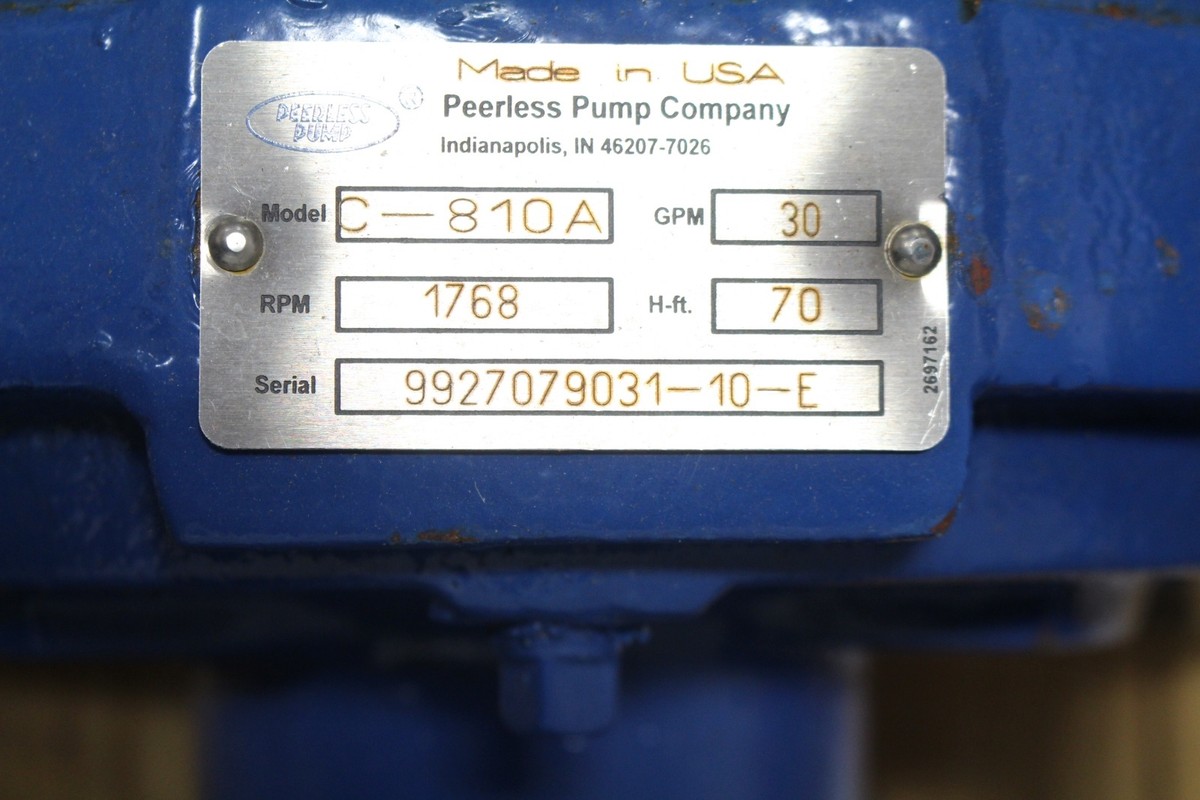 Peerless Pump Logo PEERLESS PUMP F2 1215A NSNP – MRO Global