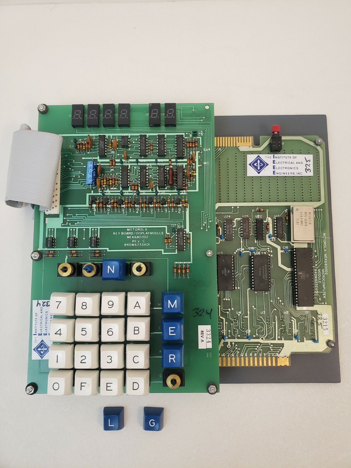 Arlington Mall Motorola MEK6800D2 Microcomputer 1976 w MC6800 ...