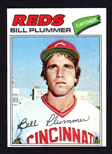 1977 Topps #239 Bill Plummer - Cincinnati Reds - NM - ID104 | eBay