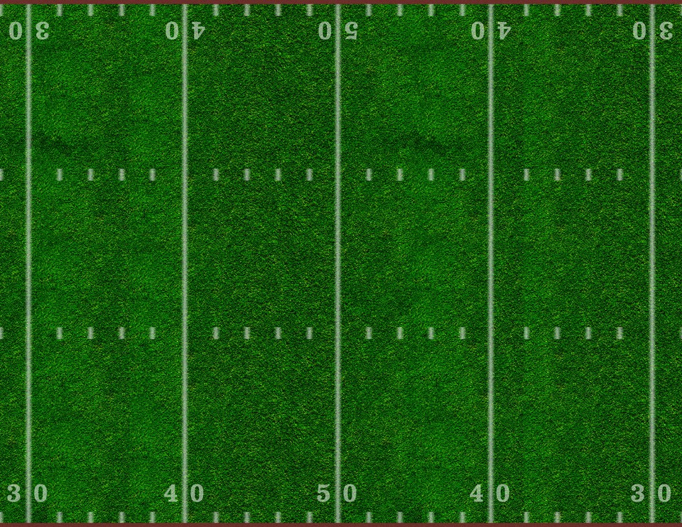 HO Scale Football Field Model Train Scenery Sheets – Two Sizes ...
