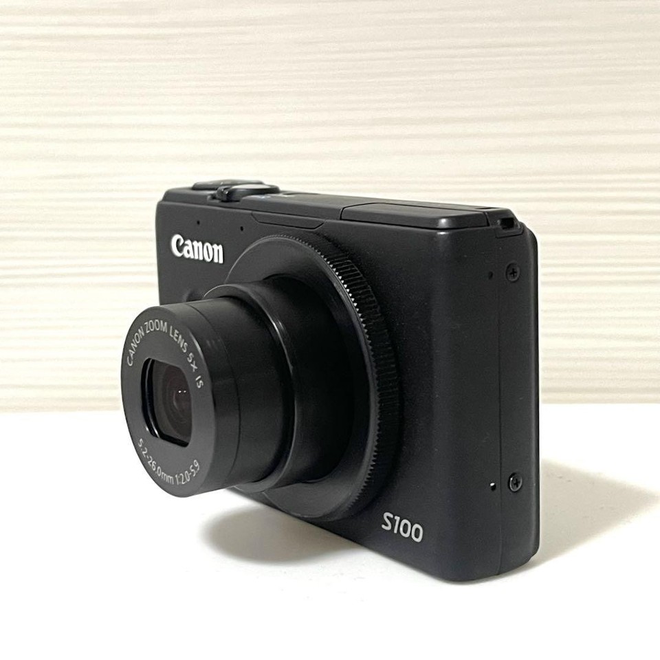 Canon PowerShot S100 Digital Compact Camera Black Tested | eBay