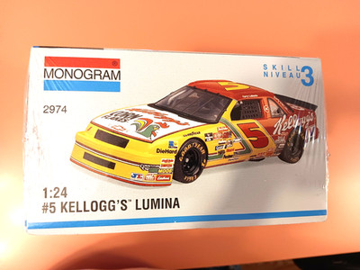 Vintage Monogram #2974 #5 Kellogg's Lumina - Terry Labonte 1/24 Scale ...