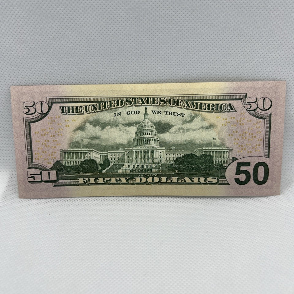 Series 2017A US Fifty Dollar Bill Star Note $50 Minneapolis PI 03704593 ...