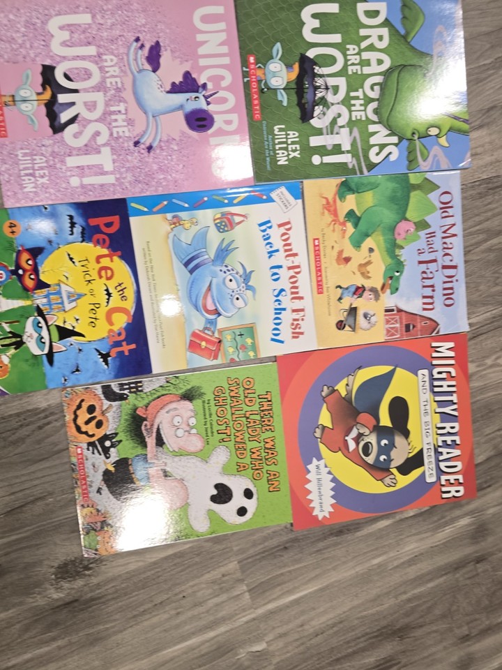 Lot 30 Scholastic Classroom Children's Kid's Picture Books H I J Kitty ...