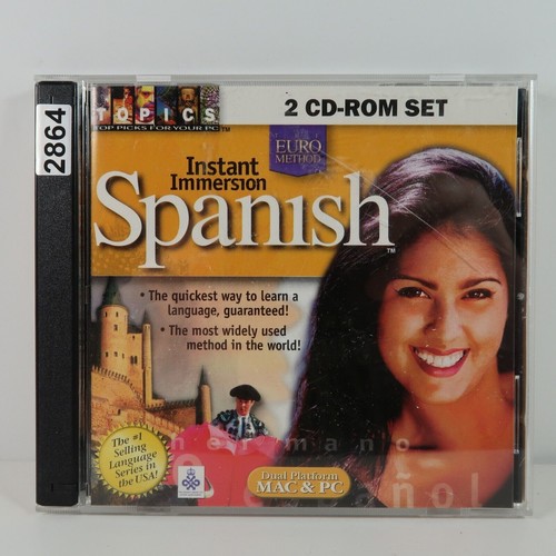 Topics Entertainment Instant Immersion Spanish for Windows/Mac CD | eBay
