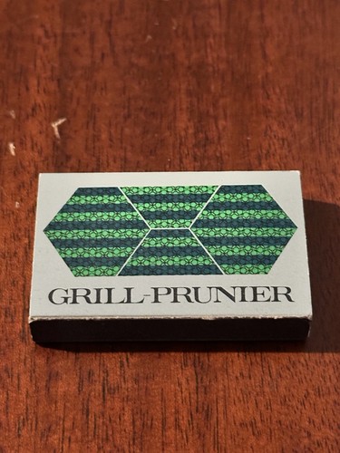 Vintage Matchbox Imperial Hotel Tokyo Grill Prunier Frank Lloyd Wright ...