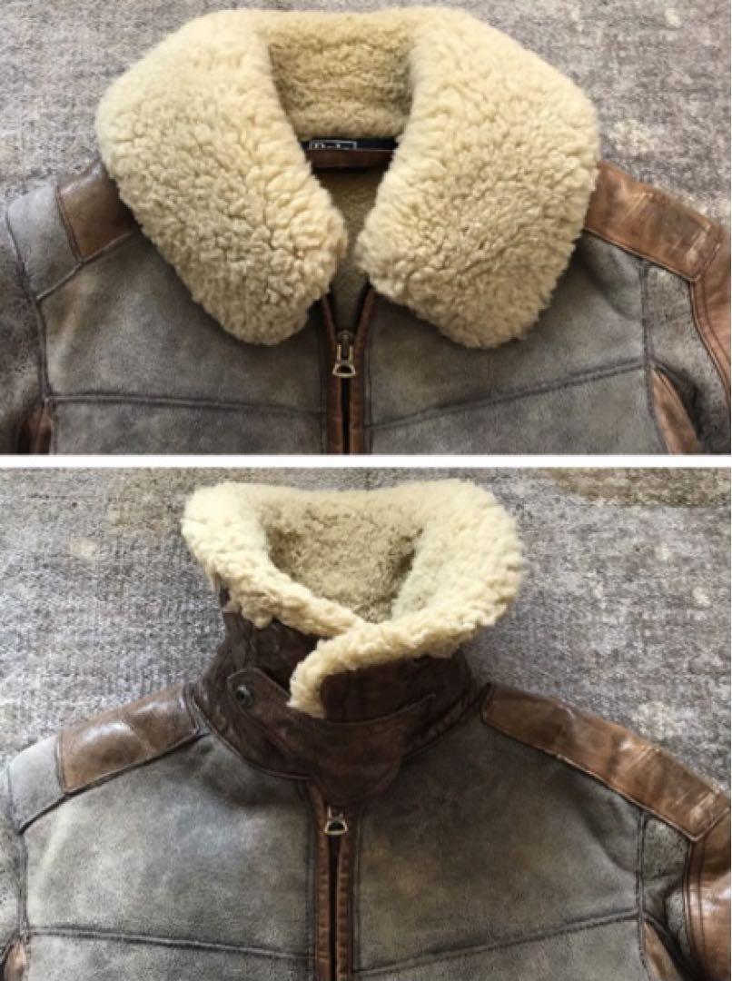Vintage Polo By Ralph Lauren M-445 Leather Flight Jacket Bomber Jacket ...