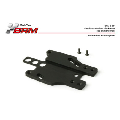 BRM S-601 Aluminum anodised black motor pod 3mm thickness – suitable ...