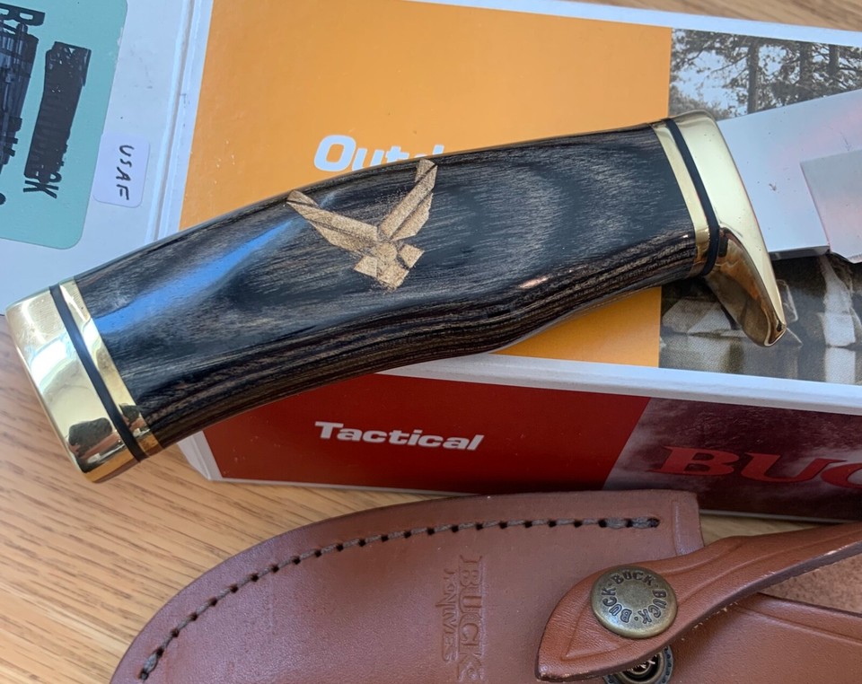 RARE BUCK 692 US AIR FORCE VANGUARD KNIFE NEVER USED IN BOX LT1 | eBay