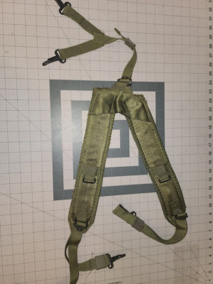 USGI LC-1 Y Suspenders Individual Equipment Belt Military Load Bearing ...