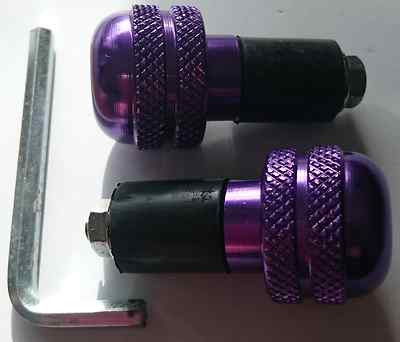 WE36005 - BAR END WEIGHTS Bike Motorcycle Handlebar Weight Ends LARGE ...