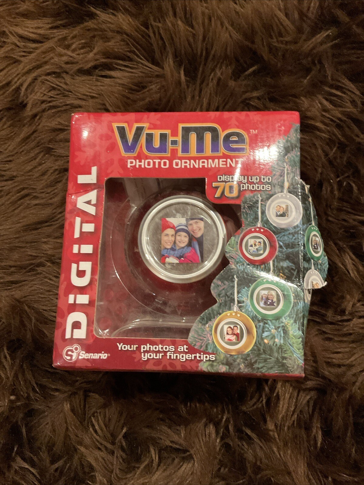 Senario Senario 30007 Vu-Me Digital Photo Ornament - 15 Display Easy to ...