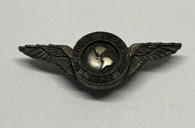 Air Force Sergeants Association AFSA ASSN Wings Screwback Lapel Pin (69 ...
