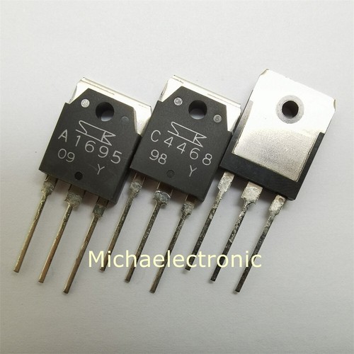 1pair 2SA1695 2SC4468 A1695 C4468 -Y Y Genuine NEW Sanken TO-3P | eBay