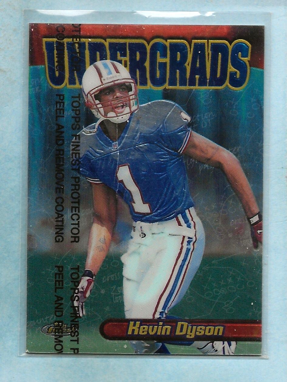 KEVIN DYSON - 1998 Topps Finest "Undergrads" - #U19 - Oilers | eBay