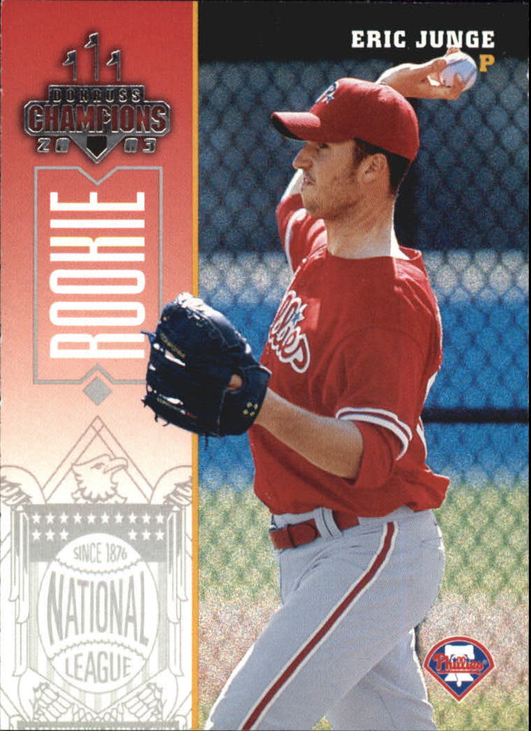 2003 Donruss Champions #195 Eric Junge - NM-MT | eBay