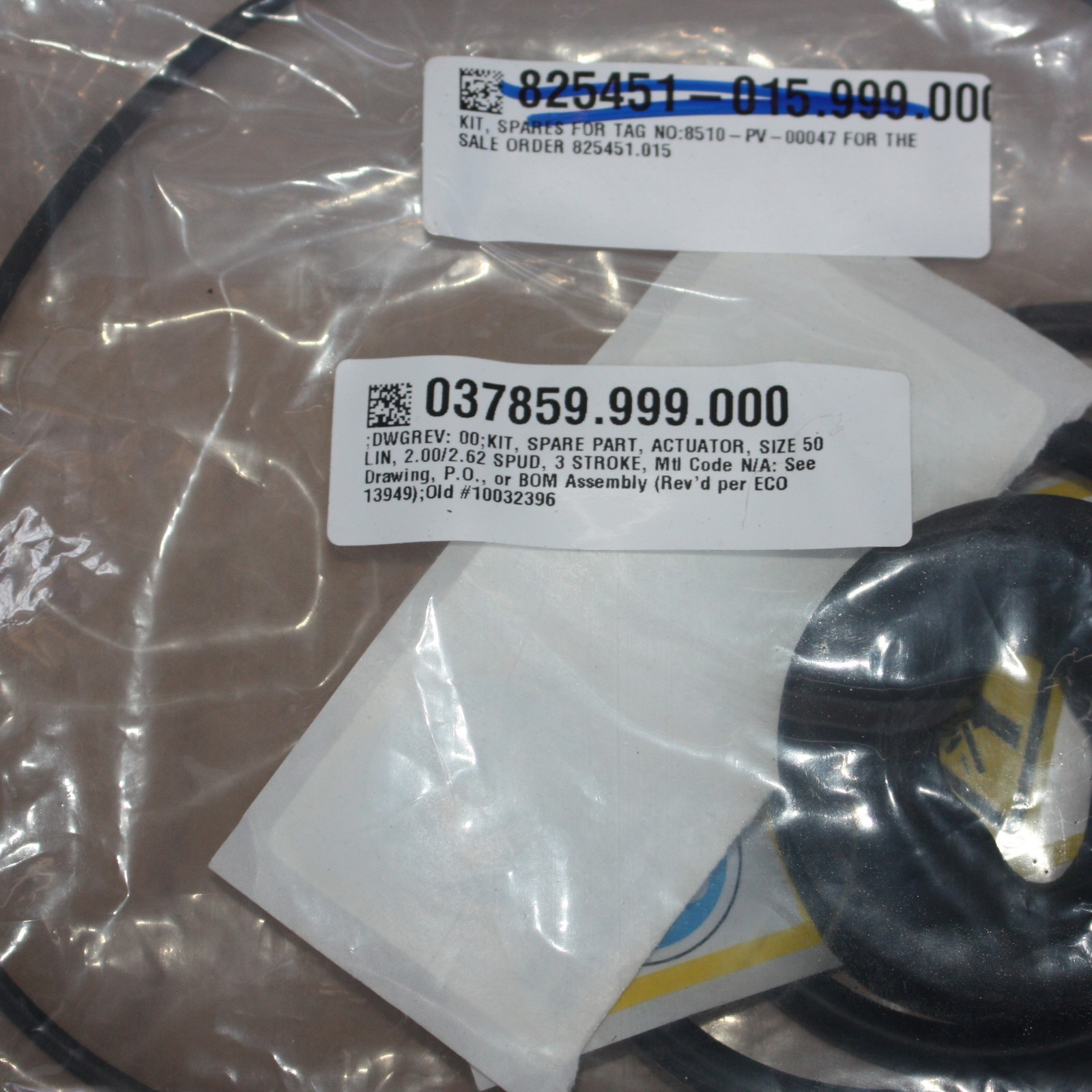 SPARE PARTS KIT for FLOWSERVE VALTEK Mark1 DN100 4" Control valve ...