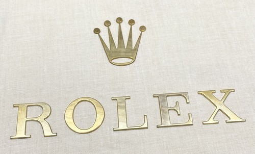 ROLEX Display Letters Crown Bronze Daytona Submariner Explorer Sea ...