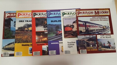 Prototype Modeler Magazine 6 Issues 1987 | eBay