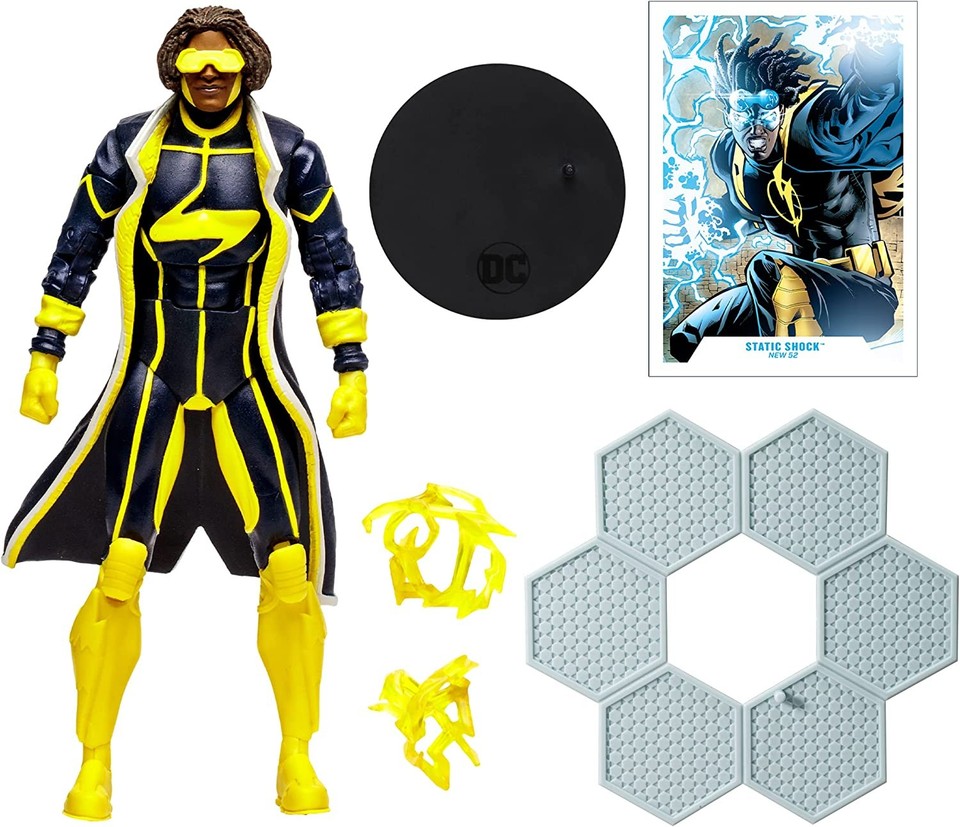 McFarlane Toys - 7-Inch New 52 Static Shock Figure – DC Multiverse ...