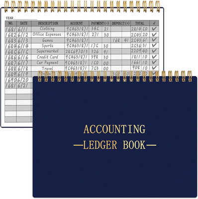 Accounting Ledger Book A5 Horizontal Ledger Books for Small Business ...
