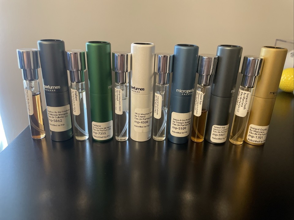 MicroPerfumes 5ml Travel Sprays - Creed, Pdm, MFK, and many more. HMU ...