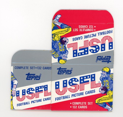 1985 TOPPS USFL FOOTBALL (EMPTY) SET BOX **NEAR MINT CONDITION** | eBay