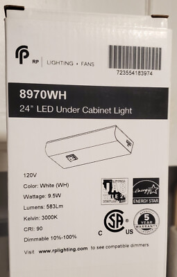 Royal Pacific 24" Inch LED 9.5W 583Lm 3000K DIRECT WIRE Under Cabinet ...