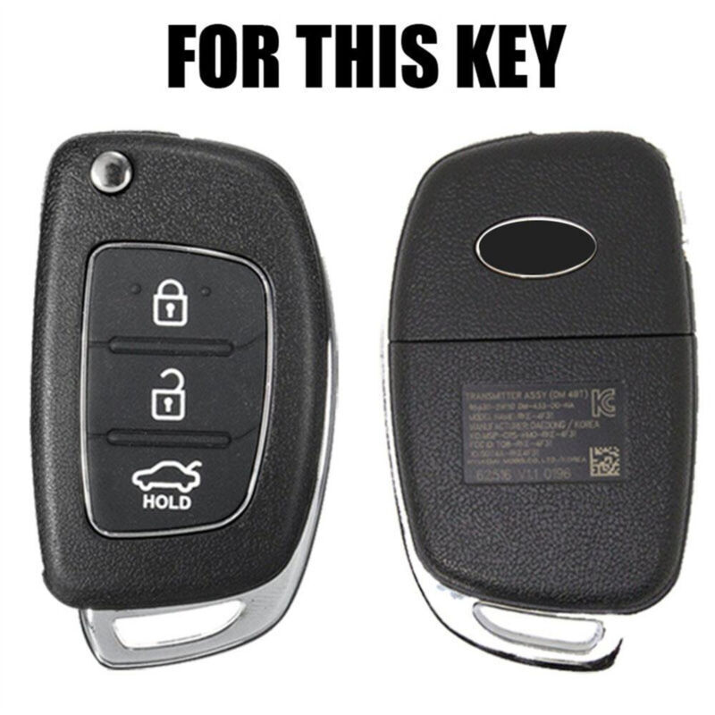 Pair Flip Key Fob Replacement For Hyundai Santa Fe iX i20 i30 i40 ...
