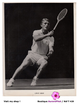 TENNIS, LEWIS HOAD, LEW HOAD, JOUEUR AUSTRALIEN, SPORT, TIRAGE circa ...