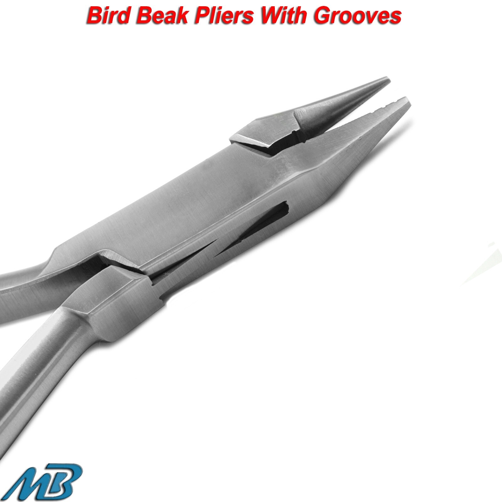 Orthodontic Bird Beak Pliers With Grooves Bending Pliers Orthodontic ...