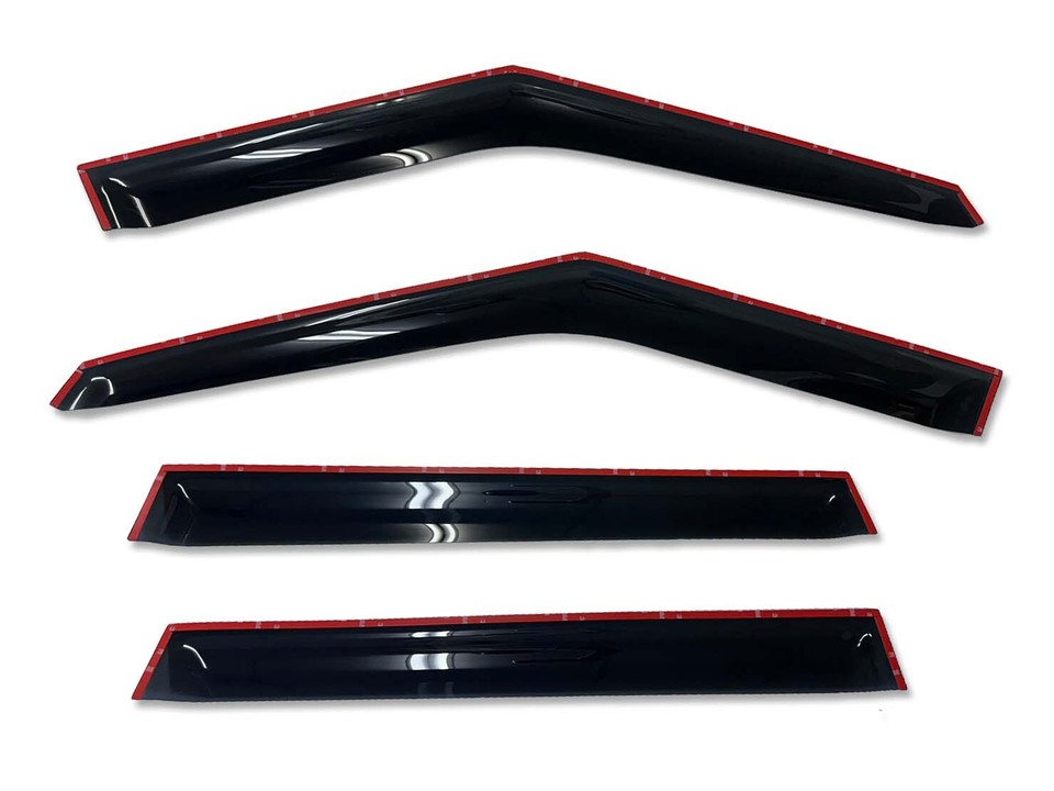 Window Visor Wind Deflectors Rain Guards Fit 2022-2025 Mitsubishi ...