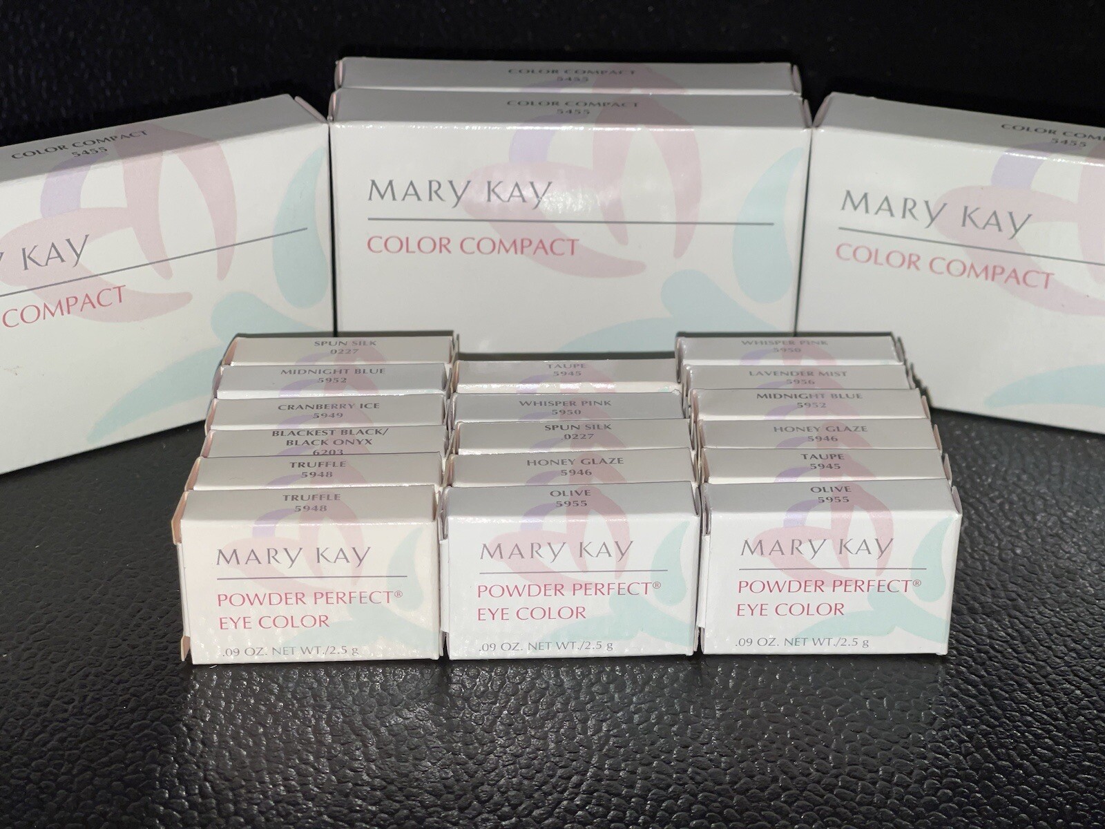 Mary Kay Powder Perfect Eye Color Lot 17 RARE ENDED Refills +4 Color ...