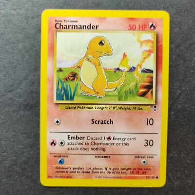 Pokémon TCG Charmander Legendary Collection 70/110 Regular Common LP | eBay