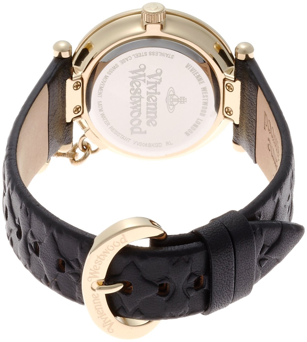 Vivienne Westwood Watch Quartz Orb Ii Black Leather Parallel Vivienne Westwood Watch Quartz Orb Ii Black Leather Parallel