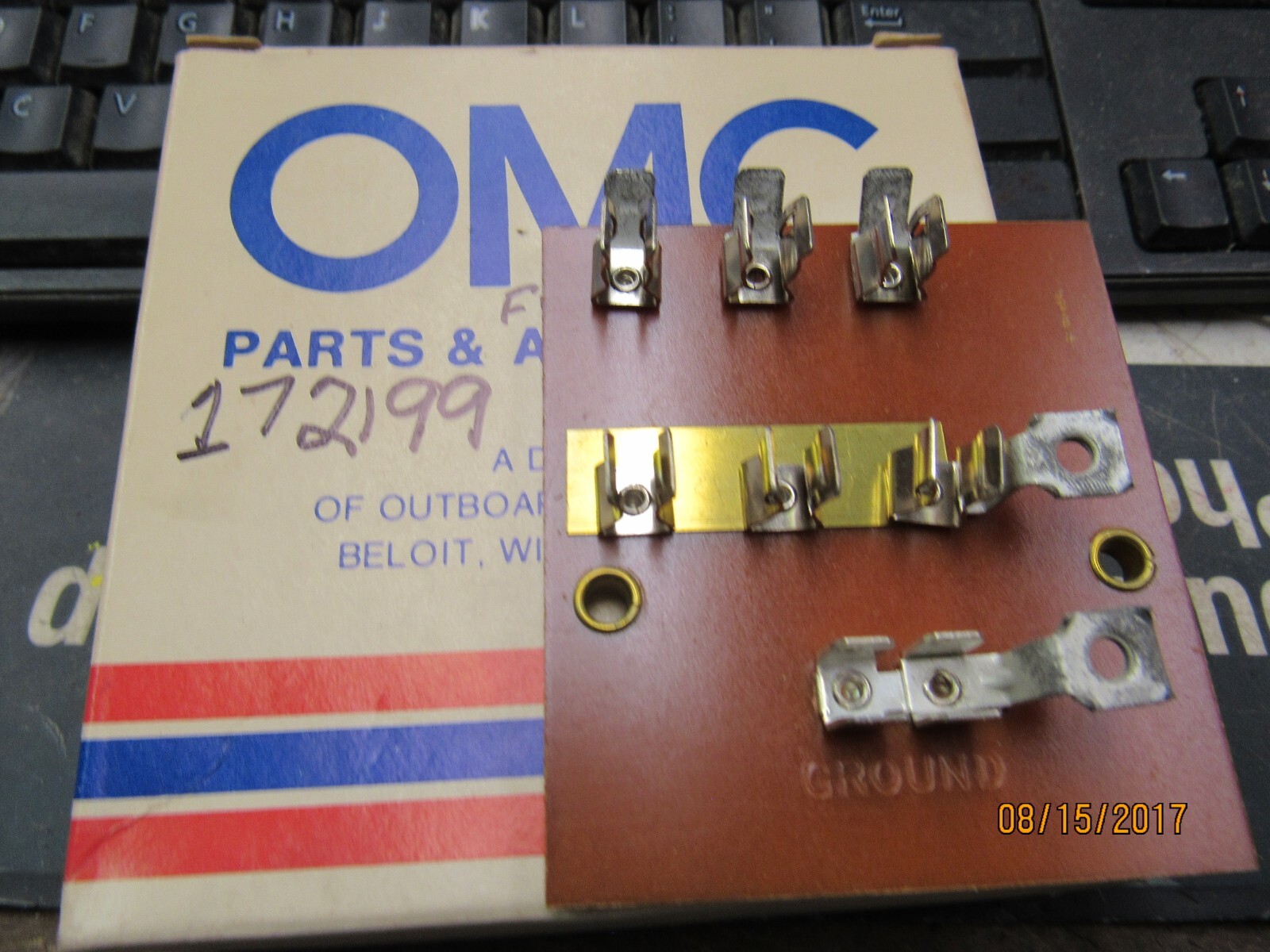 New OEM OMC Evinrude Johnson Fuse Block 172199 | eBay