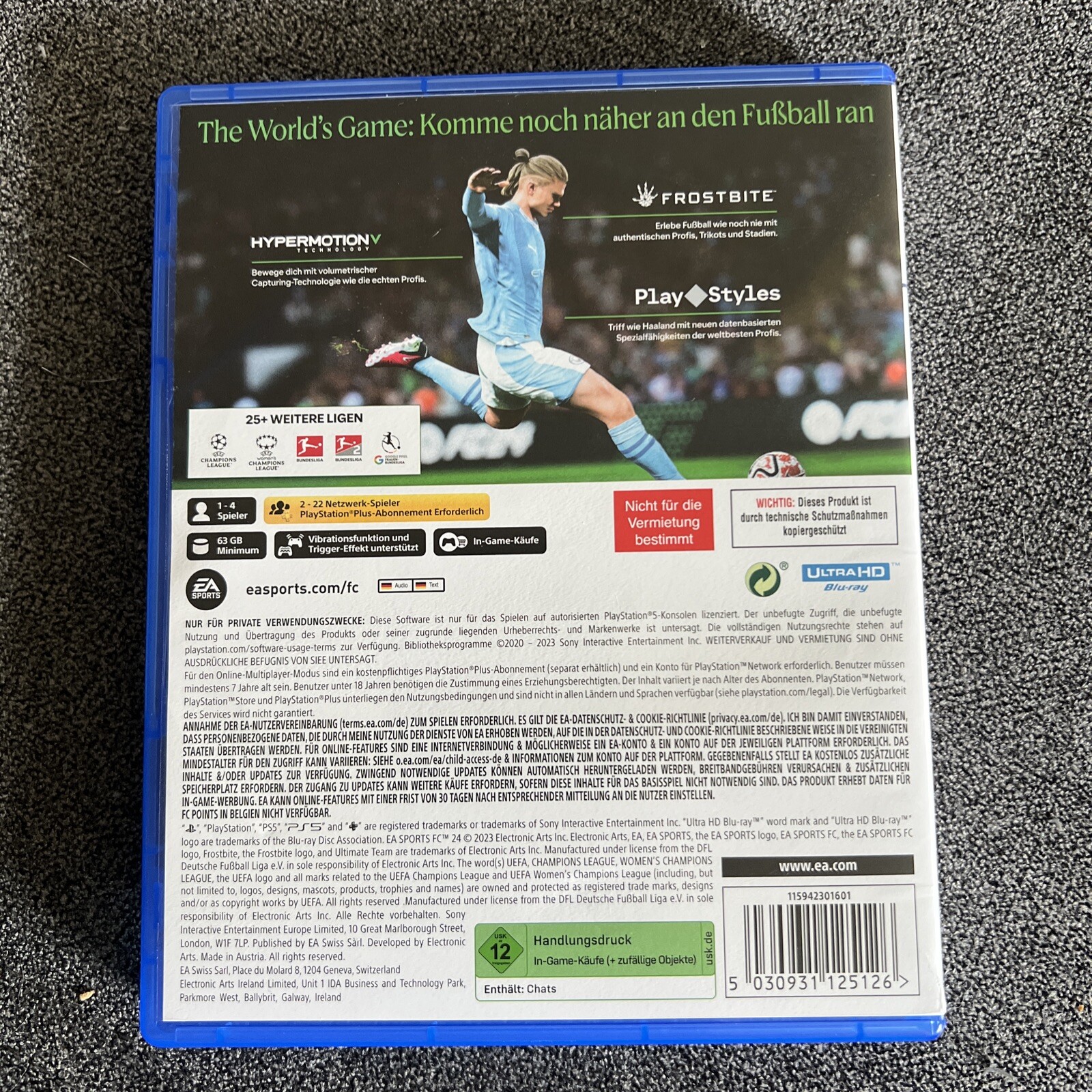 EA Sports FC 24 (PS5) 5030931125126 | eBay