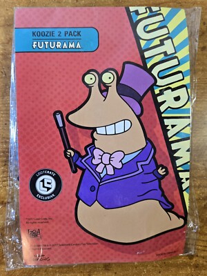 2 Pc. Futurama "SLURM" Drink Koozies, LootCrate Exclusive, New | eBay