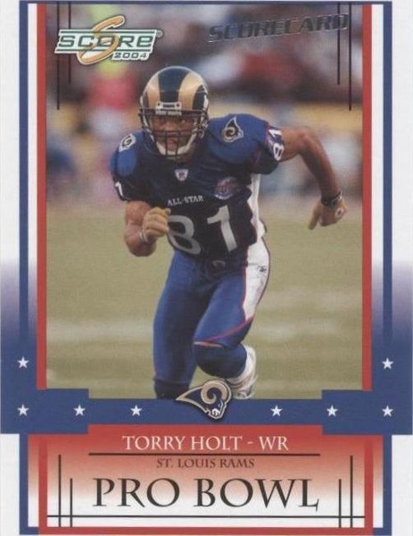 2004 Score - Pro Bowl Scorecard #338 Torry Holt /625 for sale online | eBay