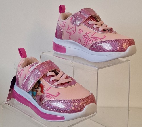 Disney Princess Light Up Trainers - Pink, Size UK C8 for sale online | eBay