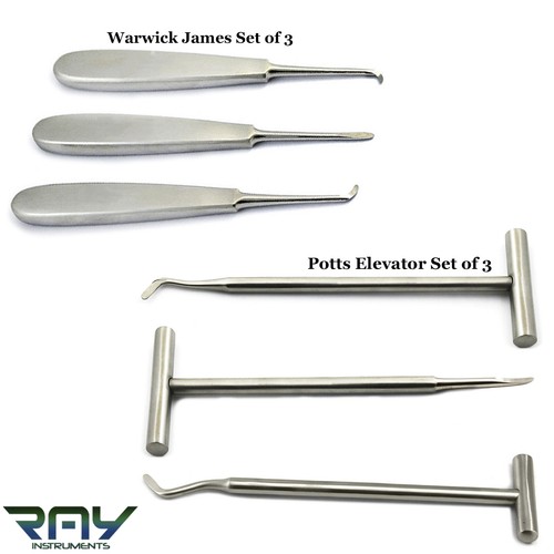 Potts Elevator Warwick James Winter Surgical Dental Root Extraction ...