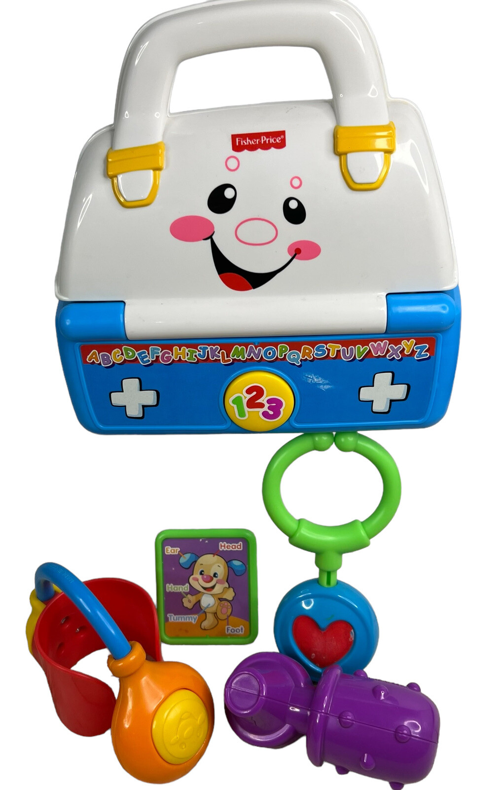 Boo-boo Bandage Keeper Fisher Price Laugh &Learn Music 2013 Medical Bag ...