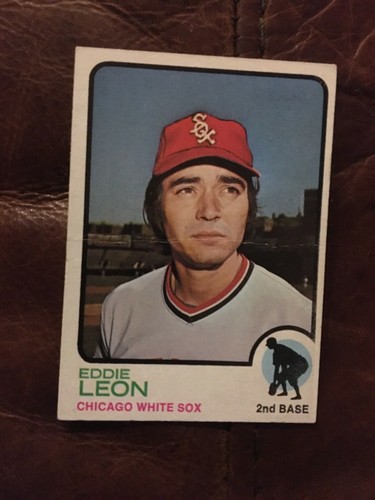 1973 Topps #287 White Sox Eddie Leon Baseball Card | eBay