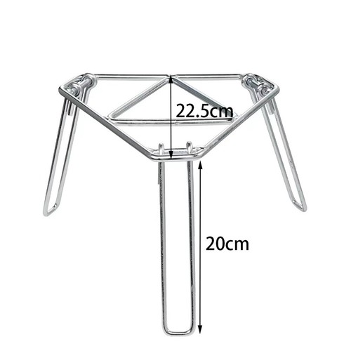 Campfire Stand Outdoor Barbecue Tripod Rack Camping Grill Cooking Pot ...