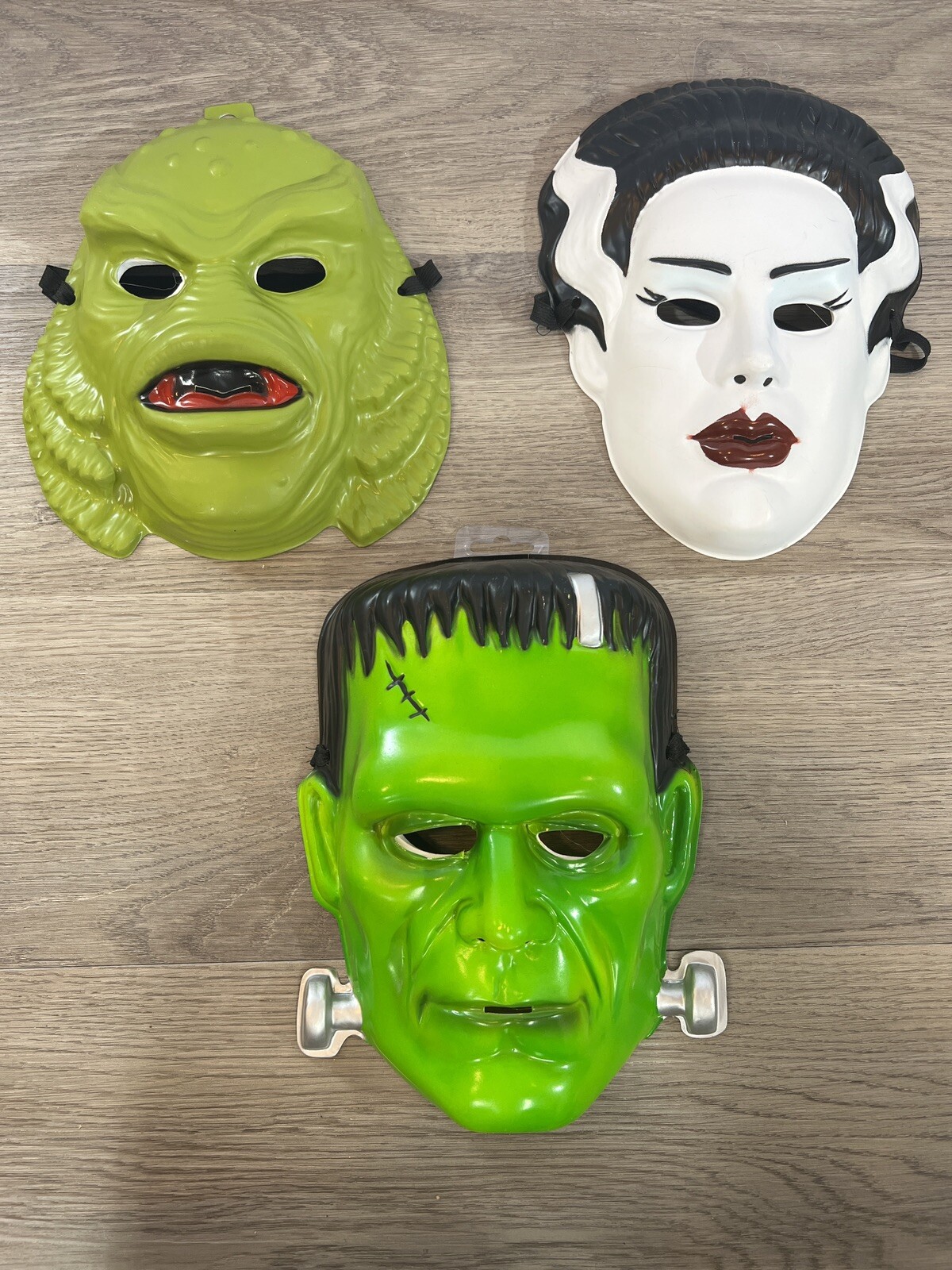 Monsterville Masks Bridge of Frankenstein, Frankenstein, Creature Black ...